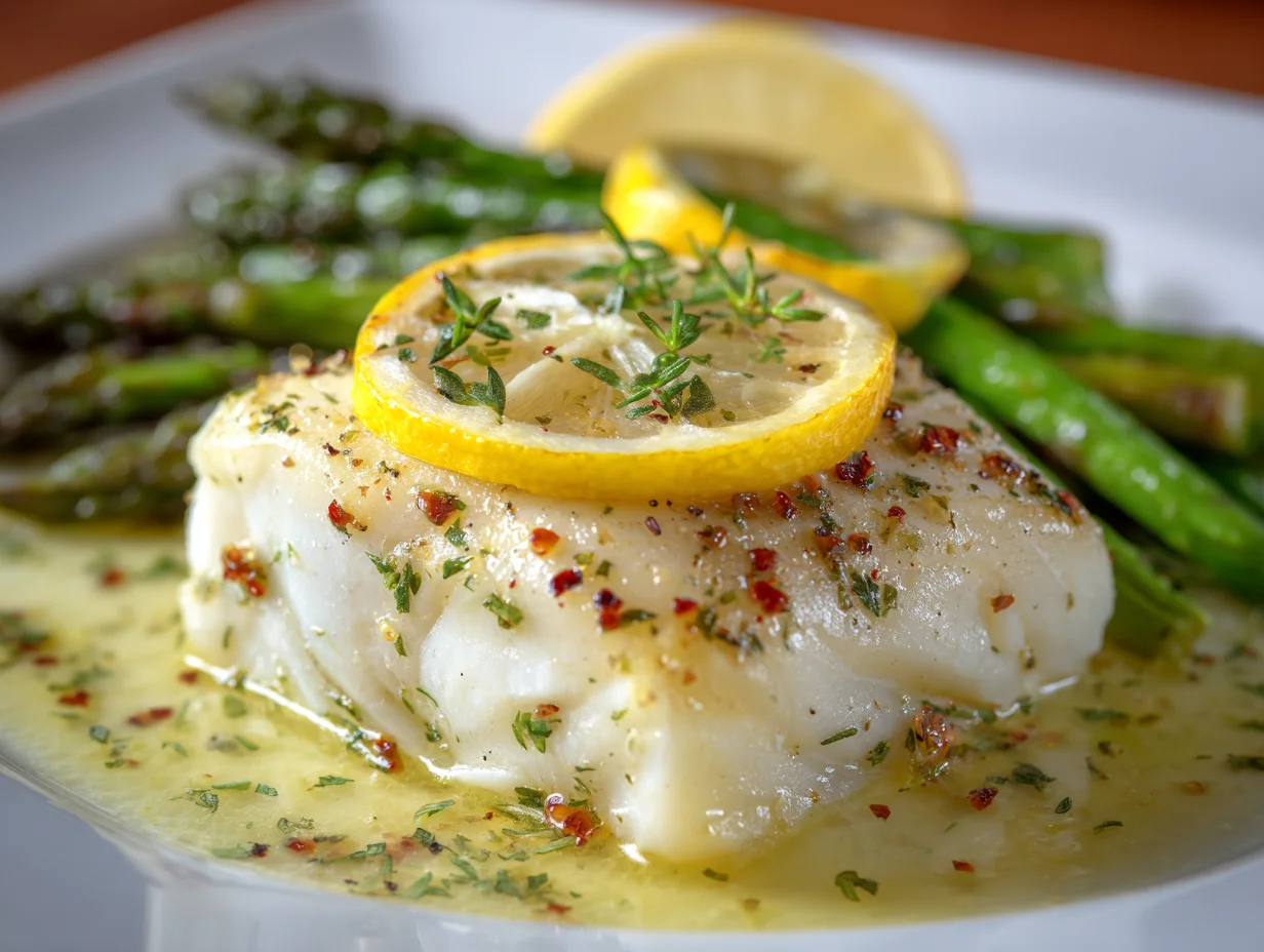 Lemon Butter Baked Cod Recipe - The Recipe Pros