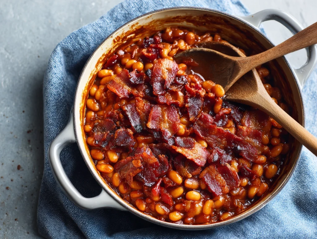 Maple Bacon Baked Beans Recipe - The Recipe Pros